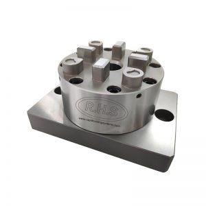System 3R Compatible 3R-610.46-30 D100 3R Pnuematic Chuck w/ CNC Base