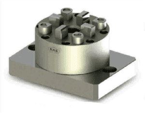 System 3R Compatible 3R-610.46-30 D100 3R Pnuematic Chuck with CNC Base