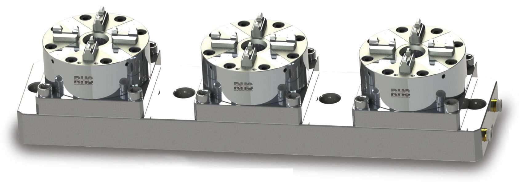 Erowa ITS chuck 100 P Inox ER-043124 CNC Pneumatic Triple Chuck ...