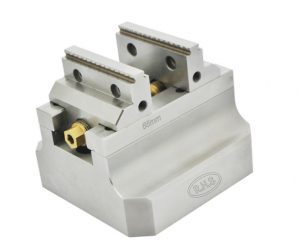 EROWA Compatible Self Centering Vise on D72 Pallet 2.75 Inch clamping