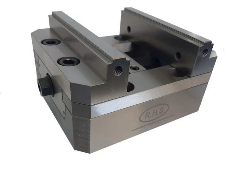 70mm Precision Self Centering Vise on Compatible 3r Pallet
