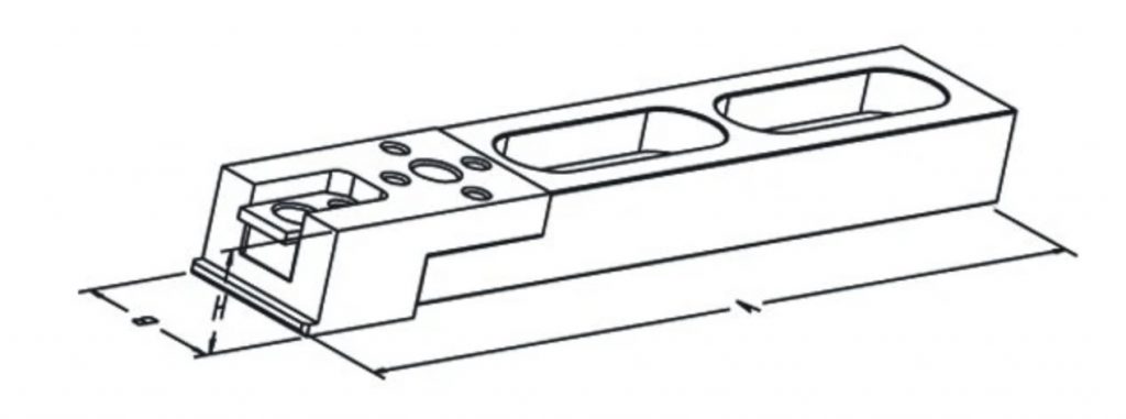 RHS Adjustable Square Support for Wedm Machining