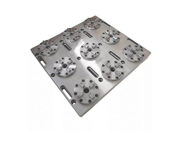 Erowa ER-035519 compatible 9 in 1 Optimized Pneumatic Chuck with CNC ...