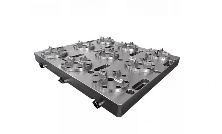 Erowa ER-035519 compatible 9 in 1 Optimized Pneumatic Chuck with CNC ...